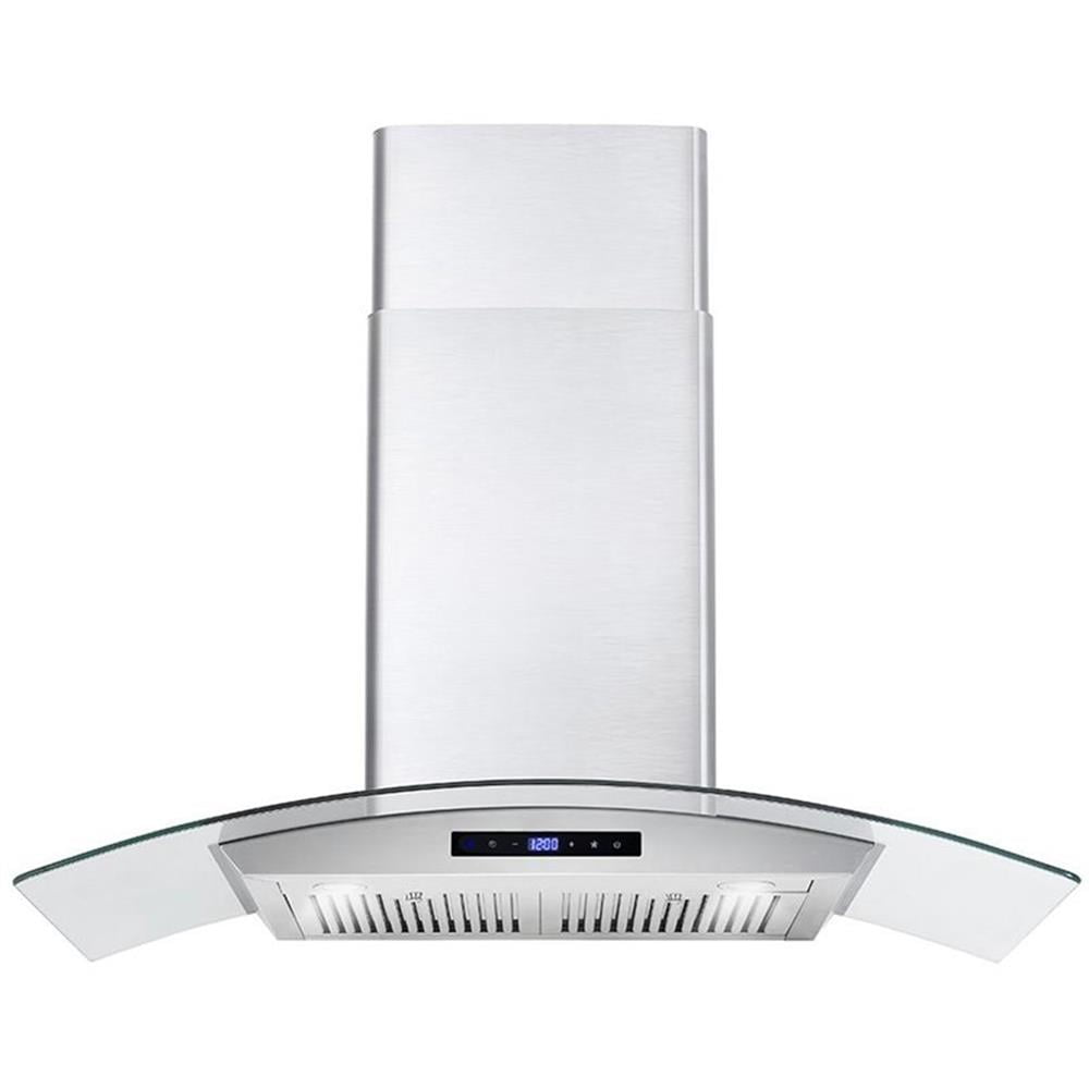 Pemberly Row 36" 380 CFM Ducted Wall Mount Range Stainless Steel ...