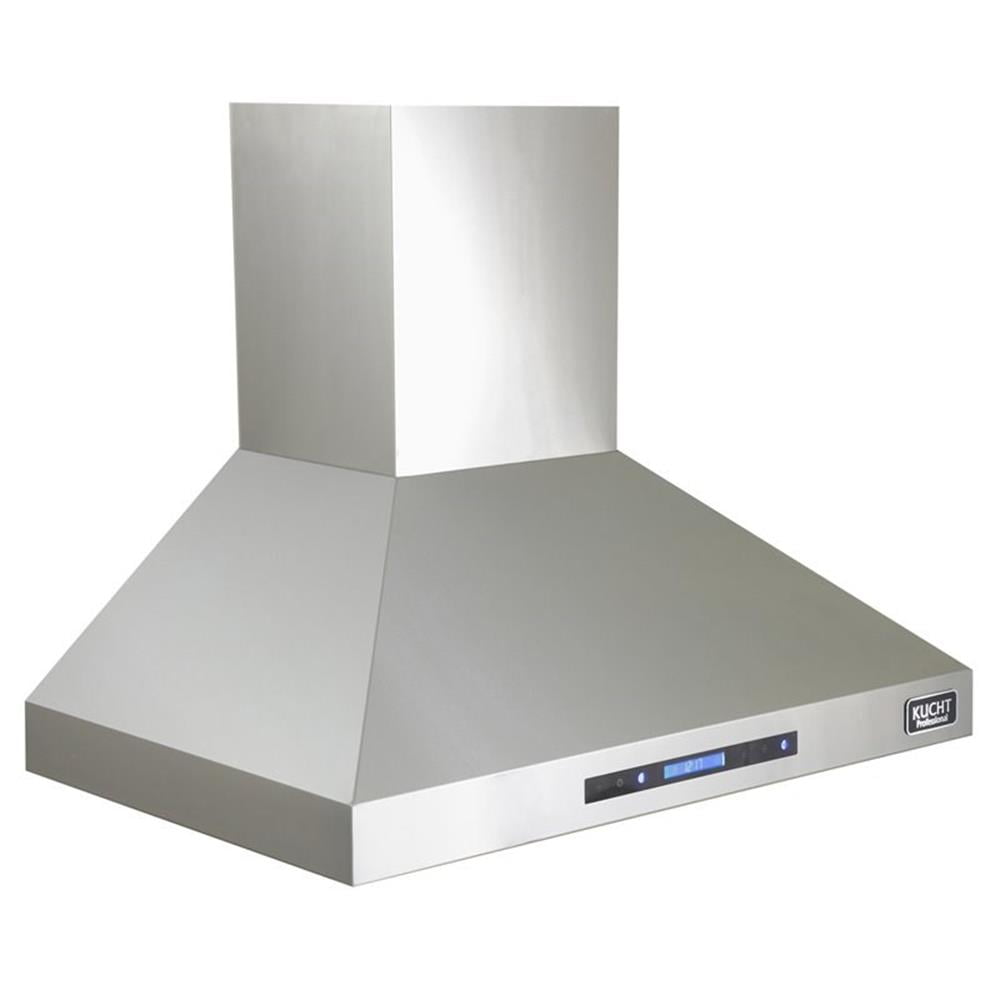 Pemberly Row 36" Modern Stainless Steel Wall Mounted Range Hood in ...