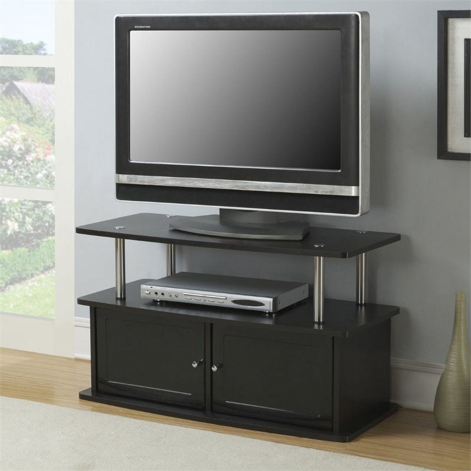Pemberly Row 36" TV Stand in Espresso - Walmart.com