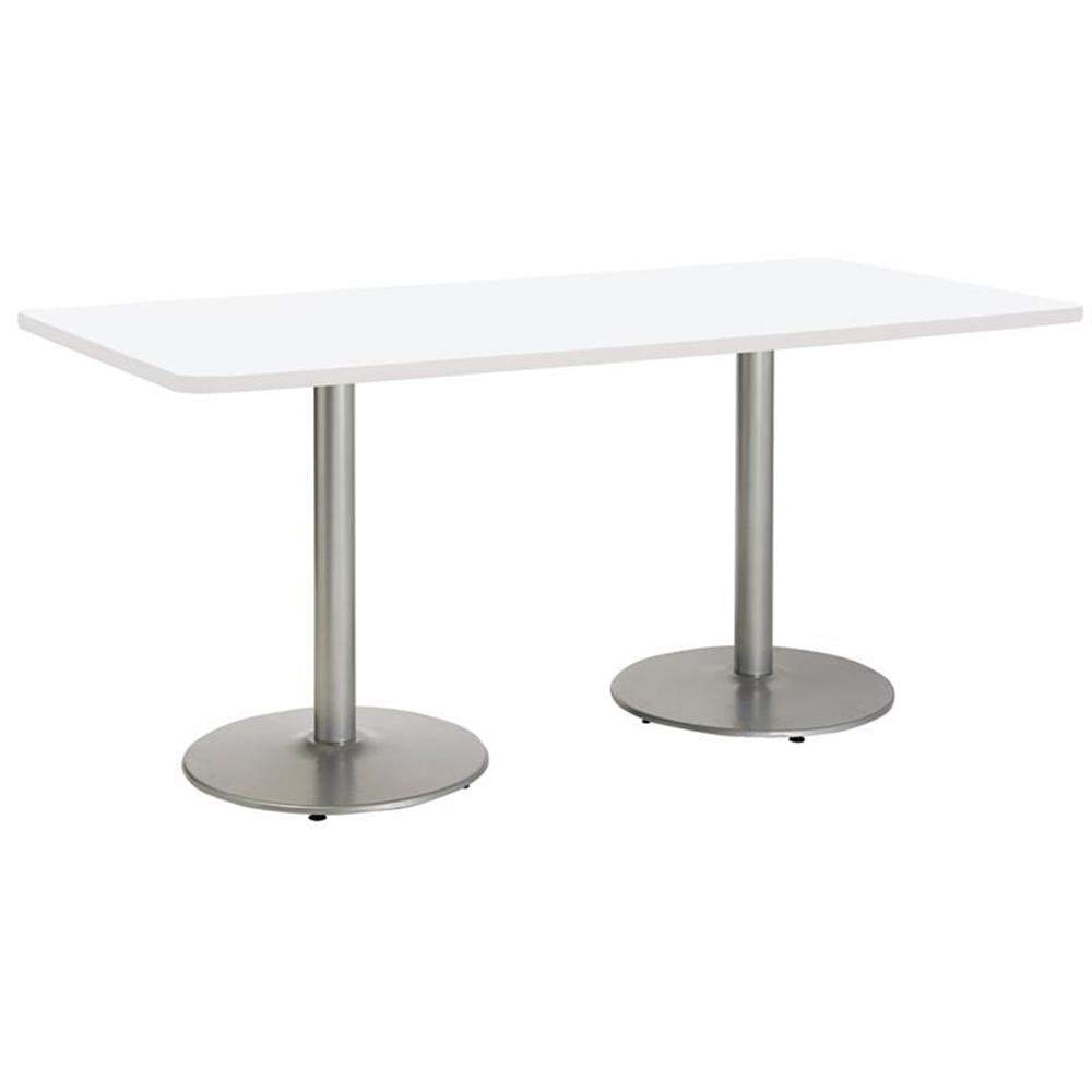 Pemberly Row 36" x 84" Standard Height Conference Table - White ...