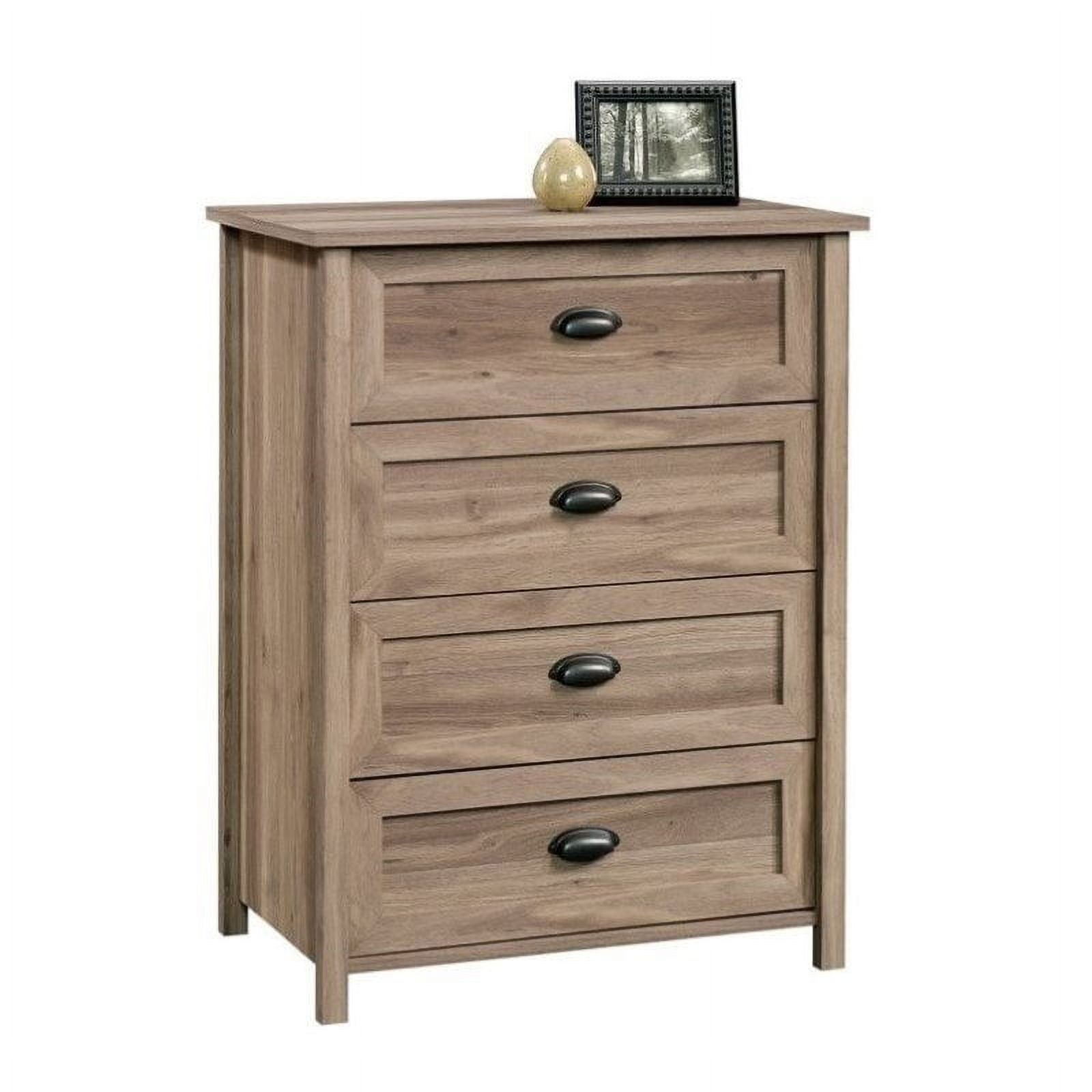 Pemberly Row 4 Drawer Chest in Salt Oak - Walmart.com
