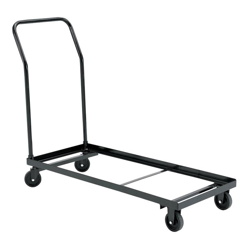 Pemberly Row 4-caster Modern Metal Steel Dolly for Chairs in Brown ...