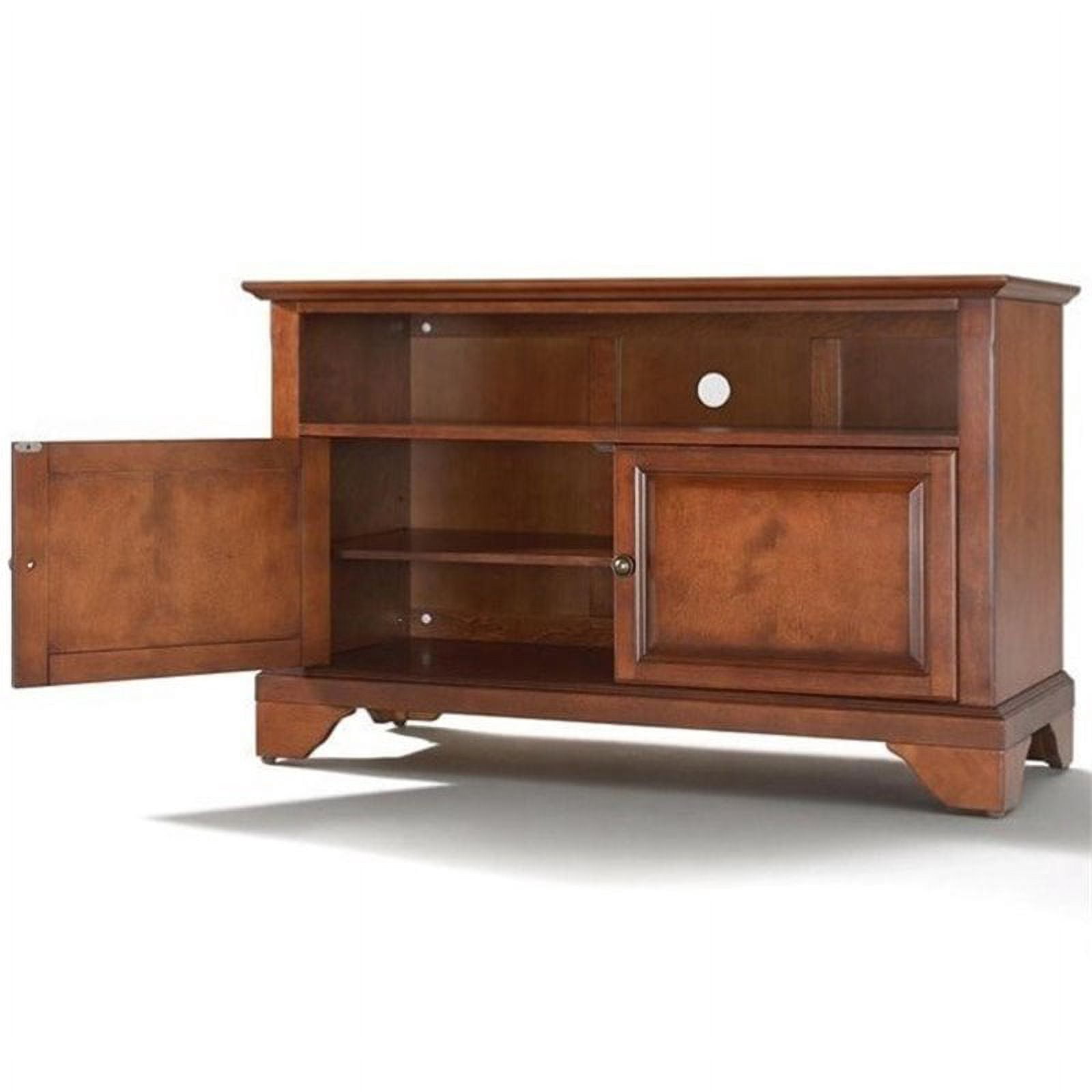 Pemberly Row 42" TV Stand in Cherry - Walmart.com