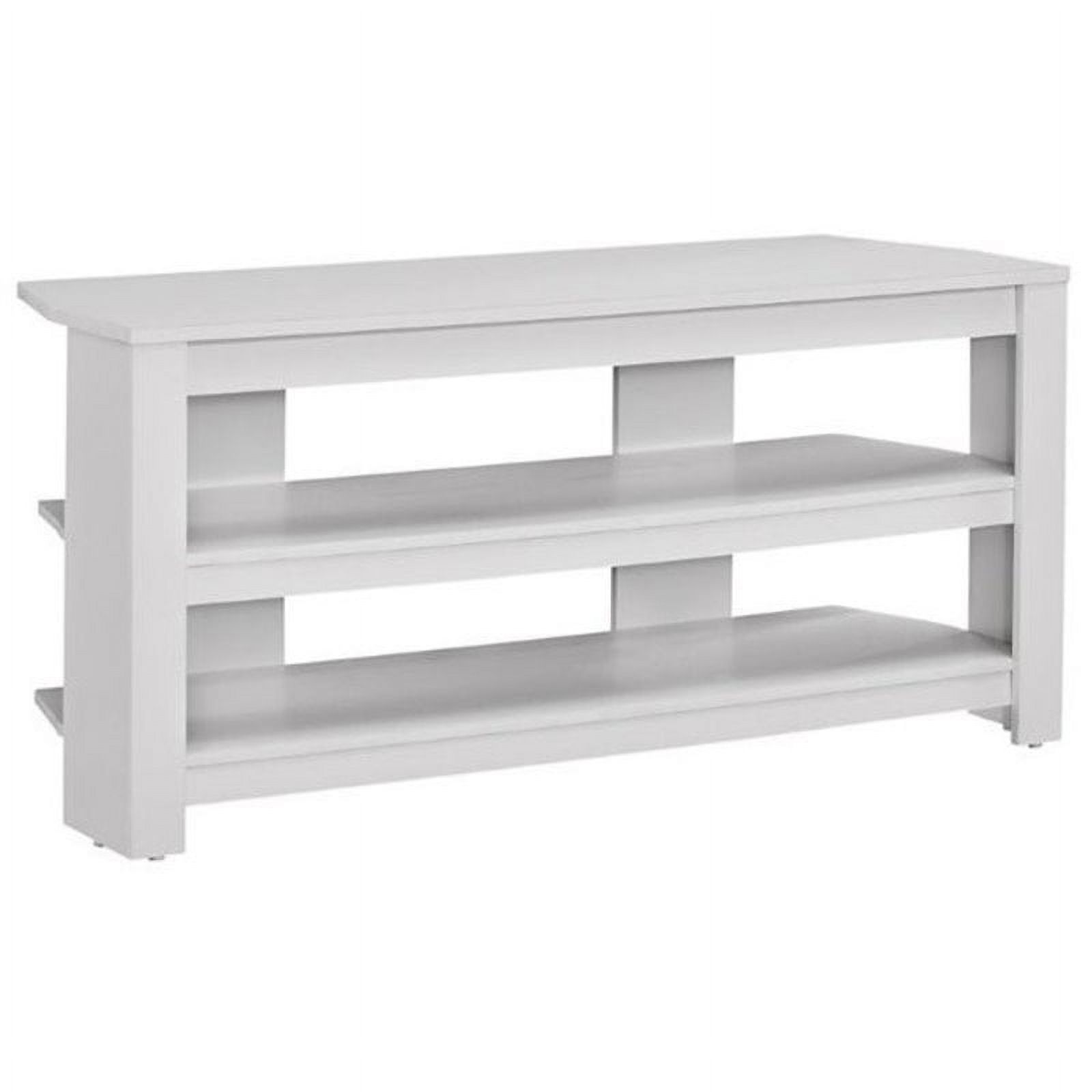Pemberly Row 42" TV Stand in White - Walmart.com