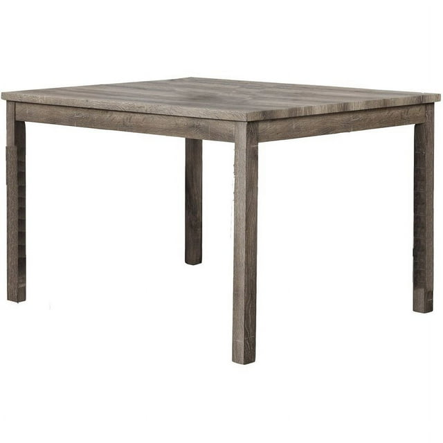 Pemberly Row 48" Rectangular Wood Dinette Table in Natural Oak ...