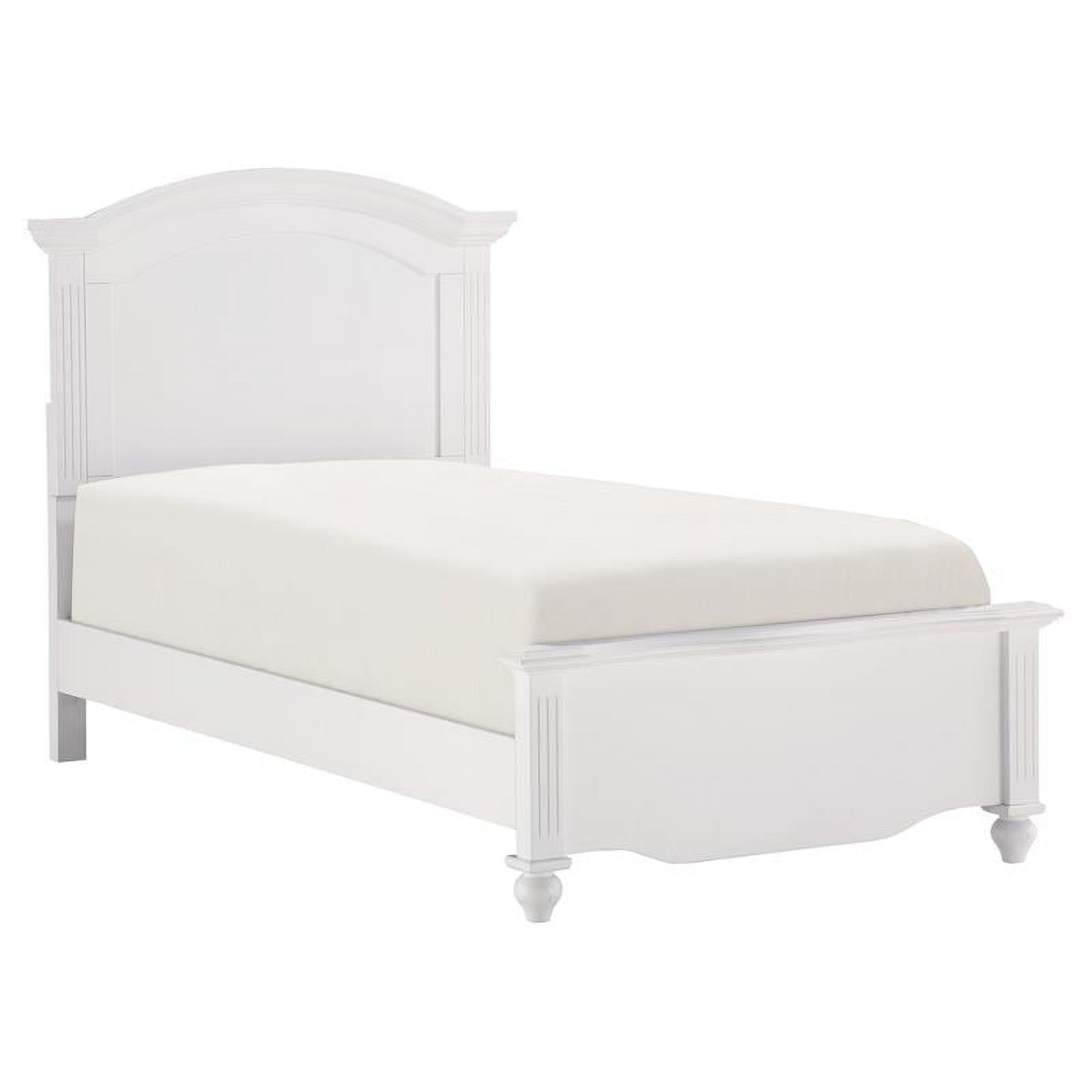 Pemberly Row 59" Traditional Engineered Wood and MDF Board Full Bed in ...