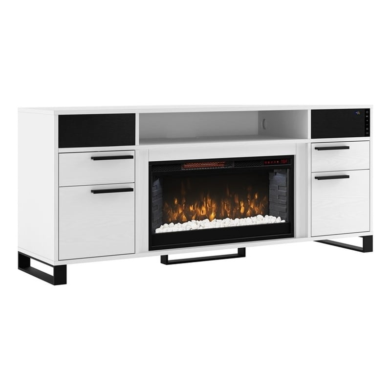 Pemberly Row 60" in Fireplace with Bluetooth Speaker Sound System in ...