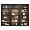 Two 8' Tall Bookcase Wall With Ladder Brown - Walmart.com