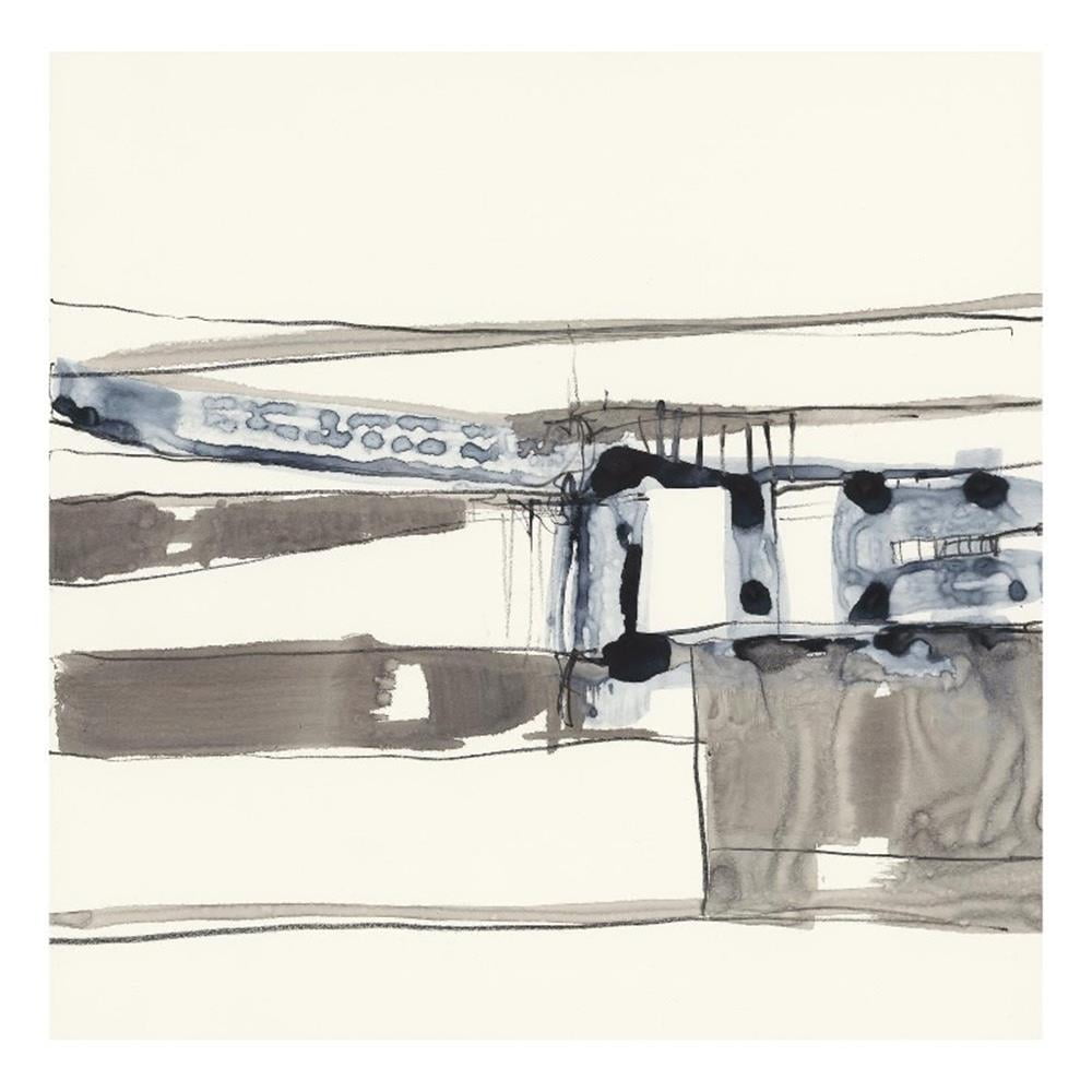 Pemberly Row 84x84 Stark Lines Fine Art Giant Canvas Print in Multi ...