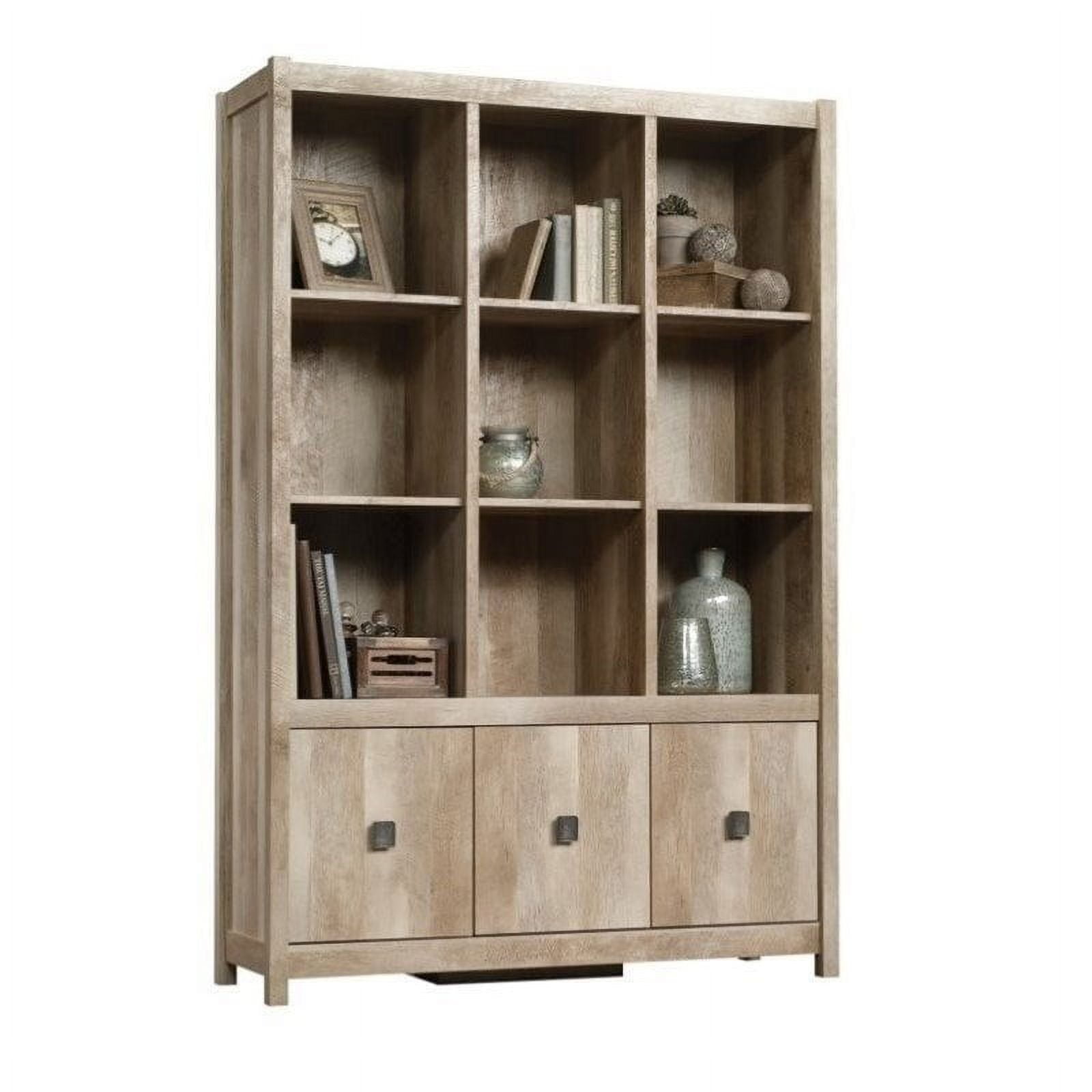 Pemberly Row 9 Cubby Bookcase in Lintel Oak - Walmart.com