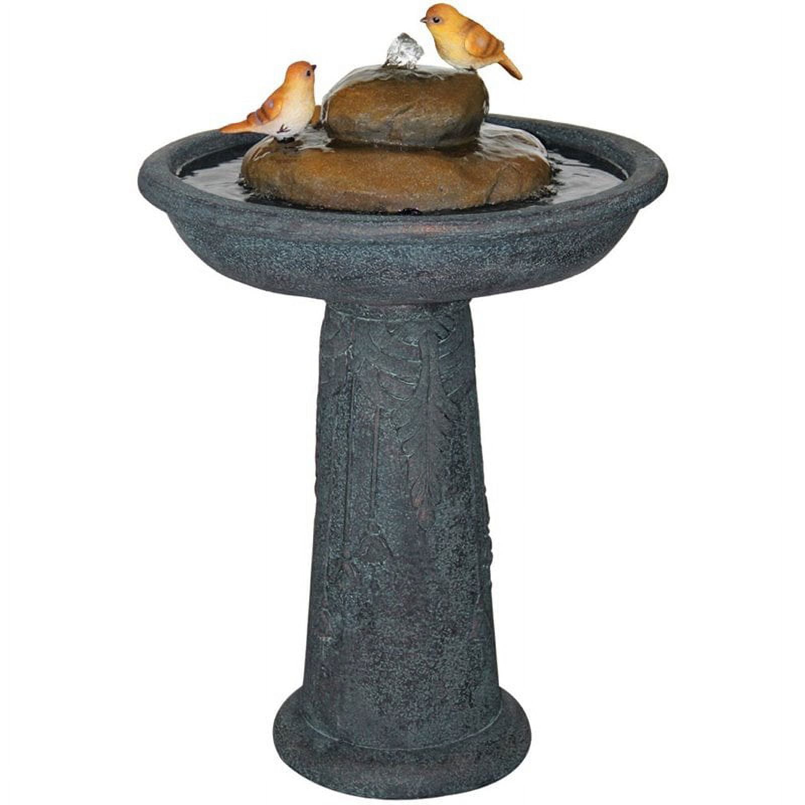 Pemberly Row Bird Bath Outdoor Fountain - Walmart.com