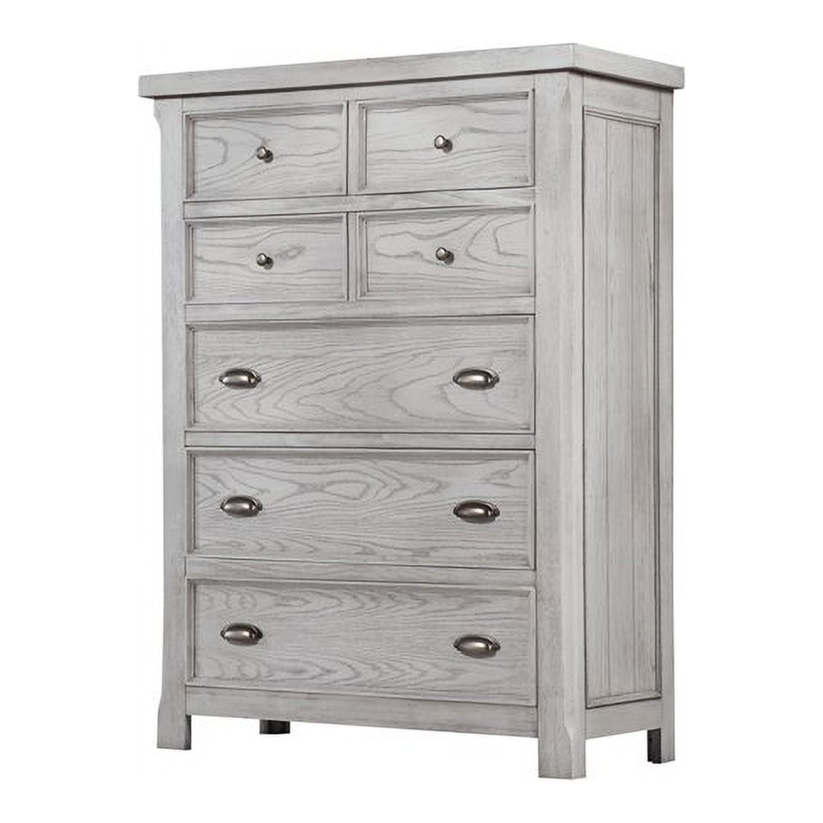 Pemberly Row Chest with Aged Brass Hardware in Dove Gray - Walmart.com
