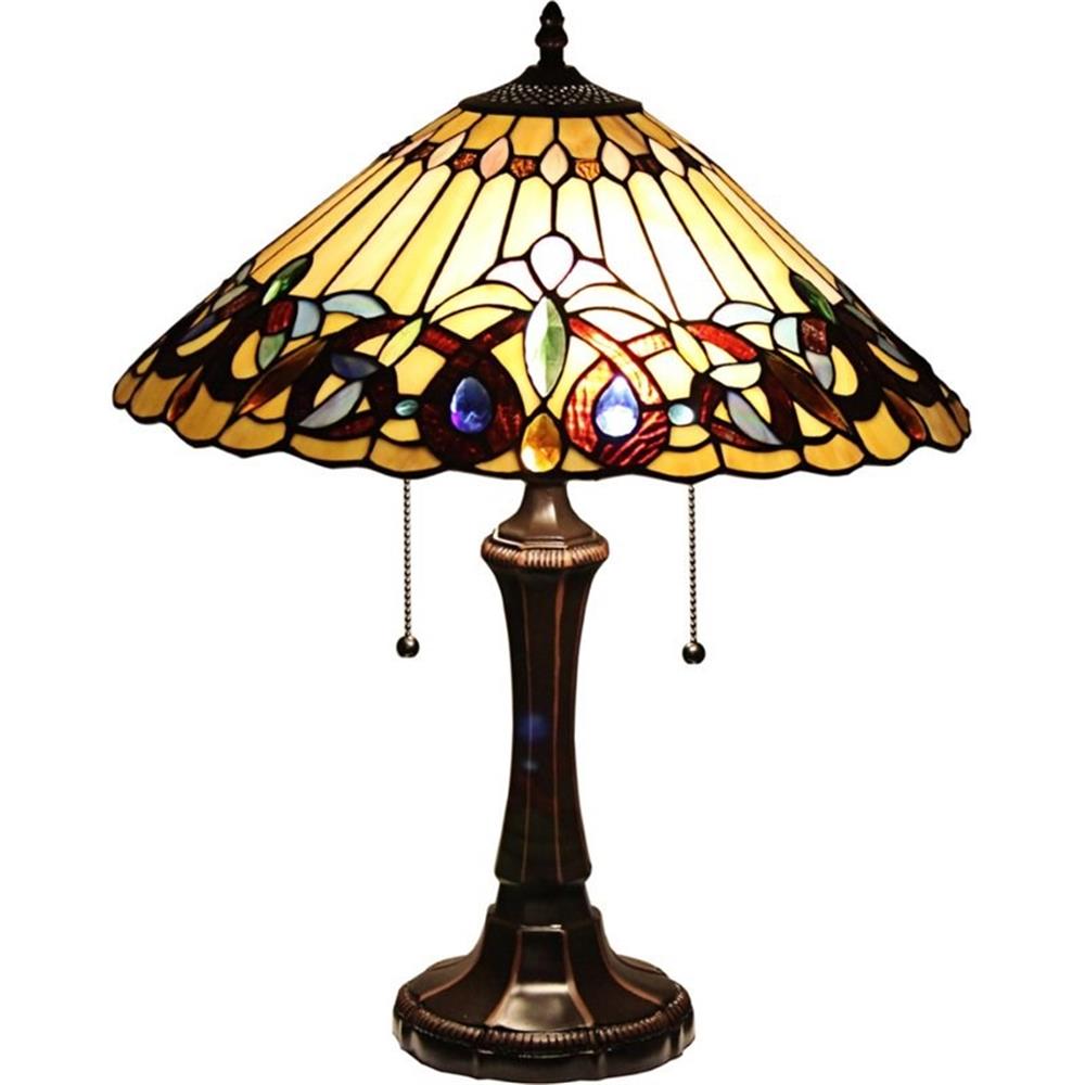Pemberly Row Contemporary 2 Light Victorian Table Lamp 16" Shade ...