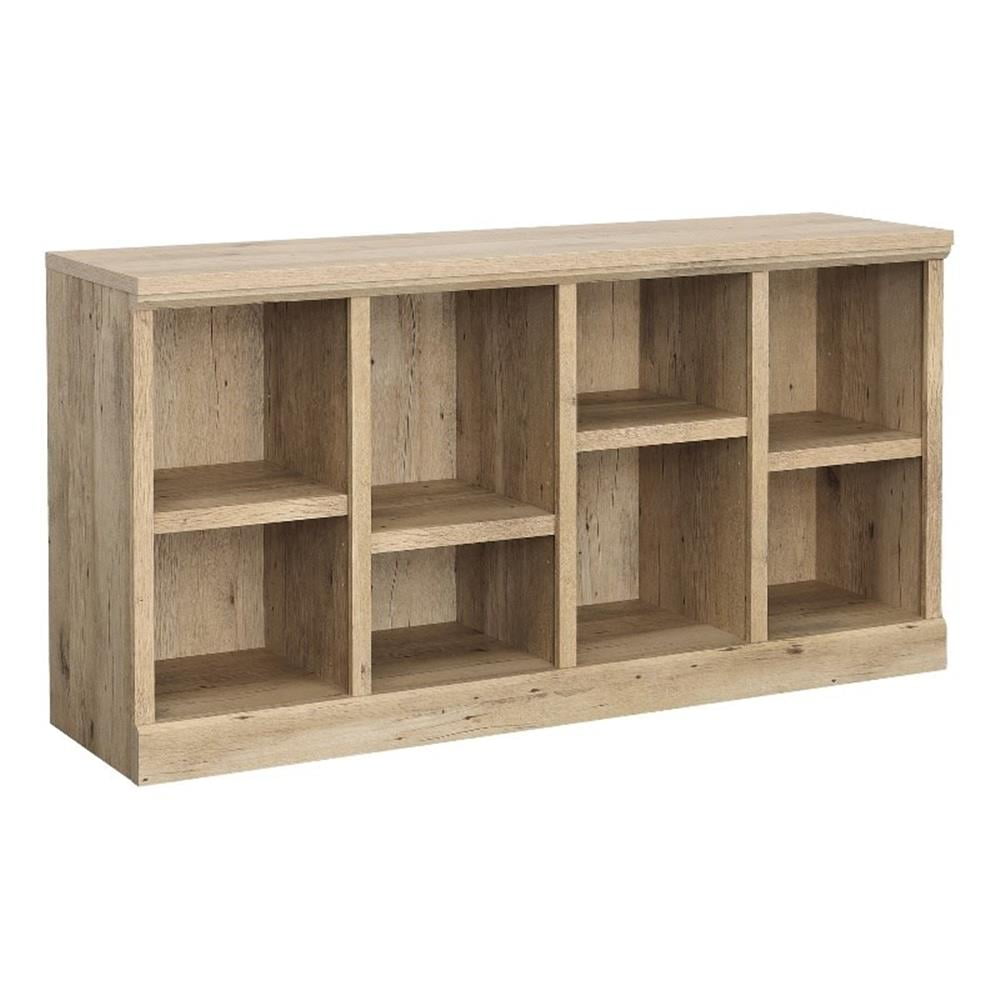 Pemberly Row Contemporary Engineered Wood Console in Prime Oak Finish ...