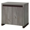 Pemberly Row Contemporary Engineered Wood Utility Stand in Mystic Oak ...