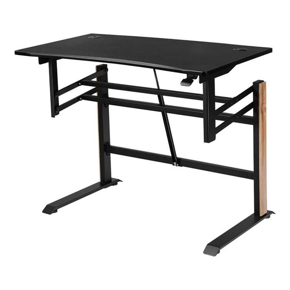 Pemberly Row Contemporary Metal and PVC Adjustable Height Standing Desk ...