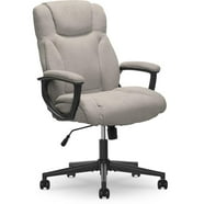 Realspace® Modern Comfort Pizana Fabric Upholstered High-Back Executive ...