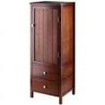 Pemberly Row Cupboard in Walnut - Walmart.com