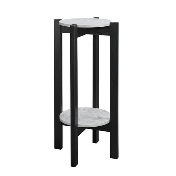 Pemberly Row Deluxe Plant Stand in Black - Walmart.com