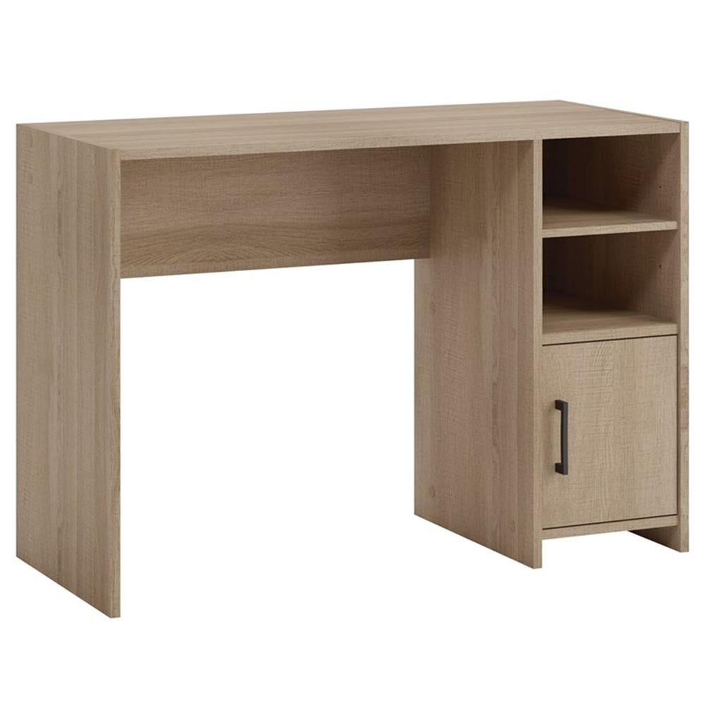 Pemberly Row Desk with Engineered Wood in Summer Oak Finish - Walmart.com