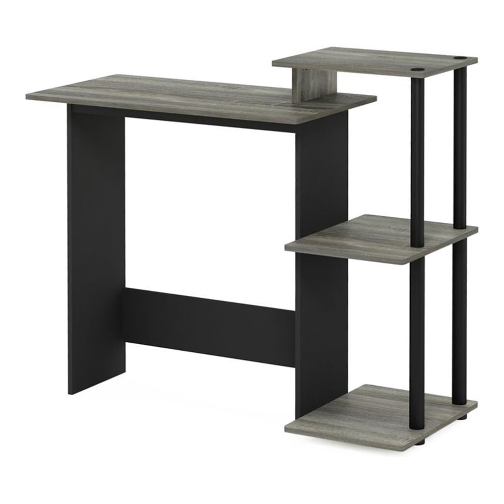 Pemberly Row Efficient Wood Home Laptop/Notebook/Computer Desk in Oak ...