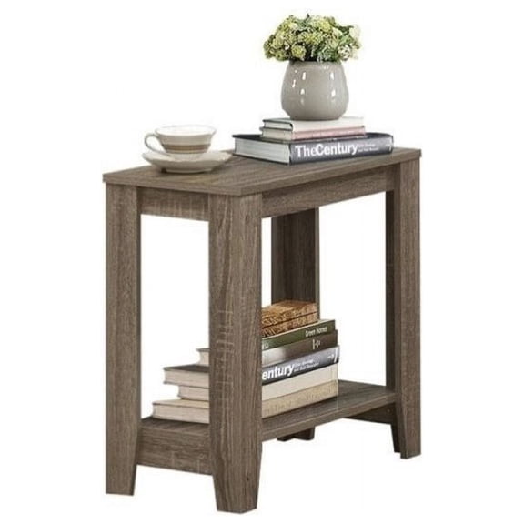 Ameriwood Home Canton End Table with Metal Frame, Espresso - Walmart.com