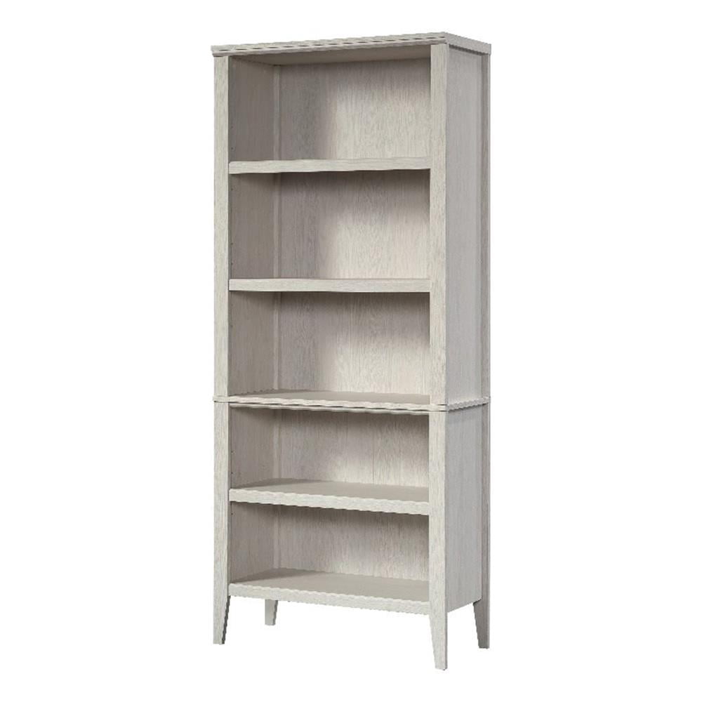 Pemberly Row Engineered Wood 5-Shelf Bookcase in Glacier Oak - Walmart.com