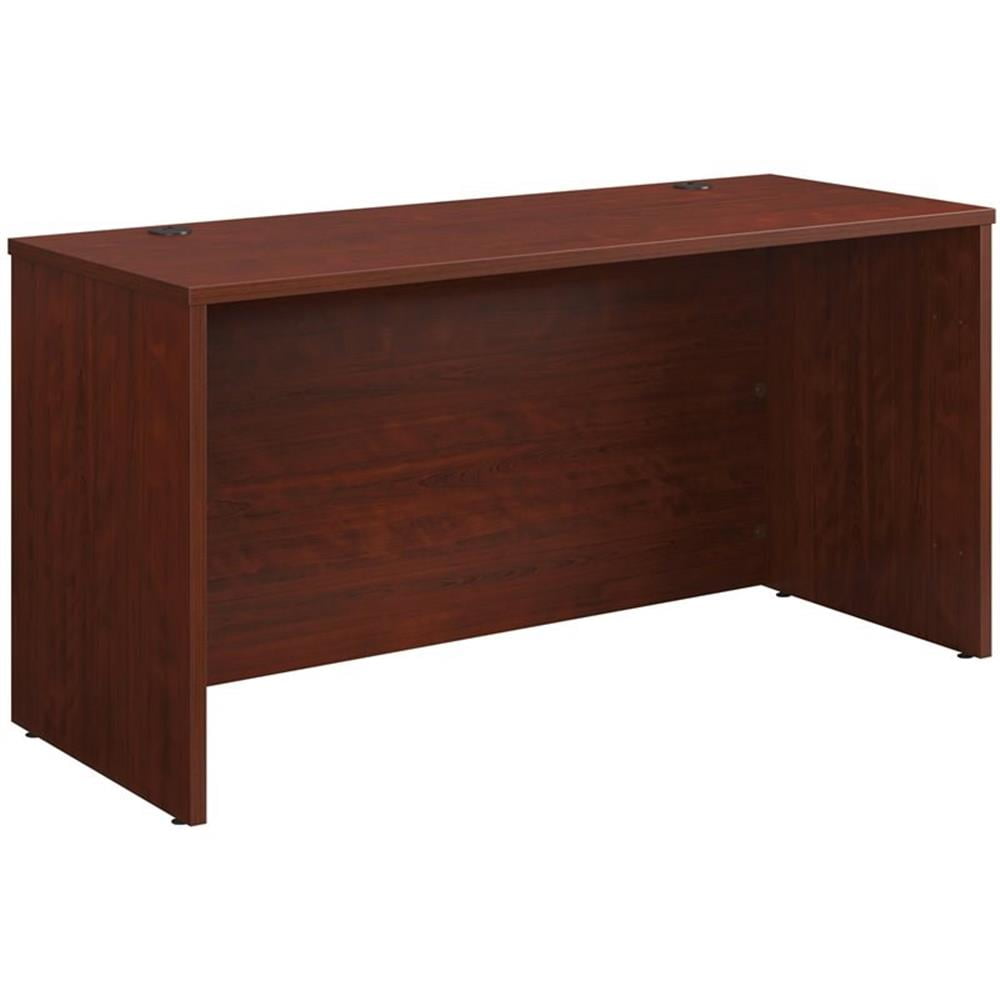 Pemberly Row Engineered Wood 60" x 24" Computer Desk in Classic Cherry ...