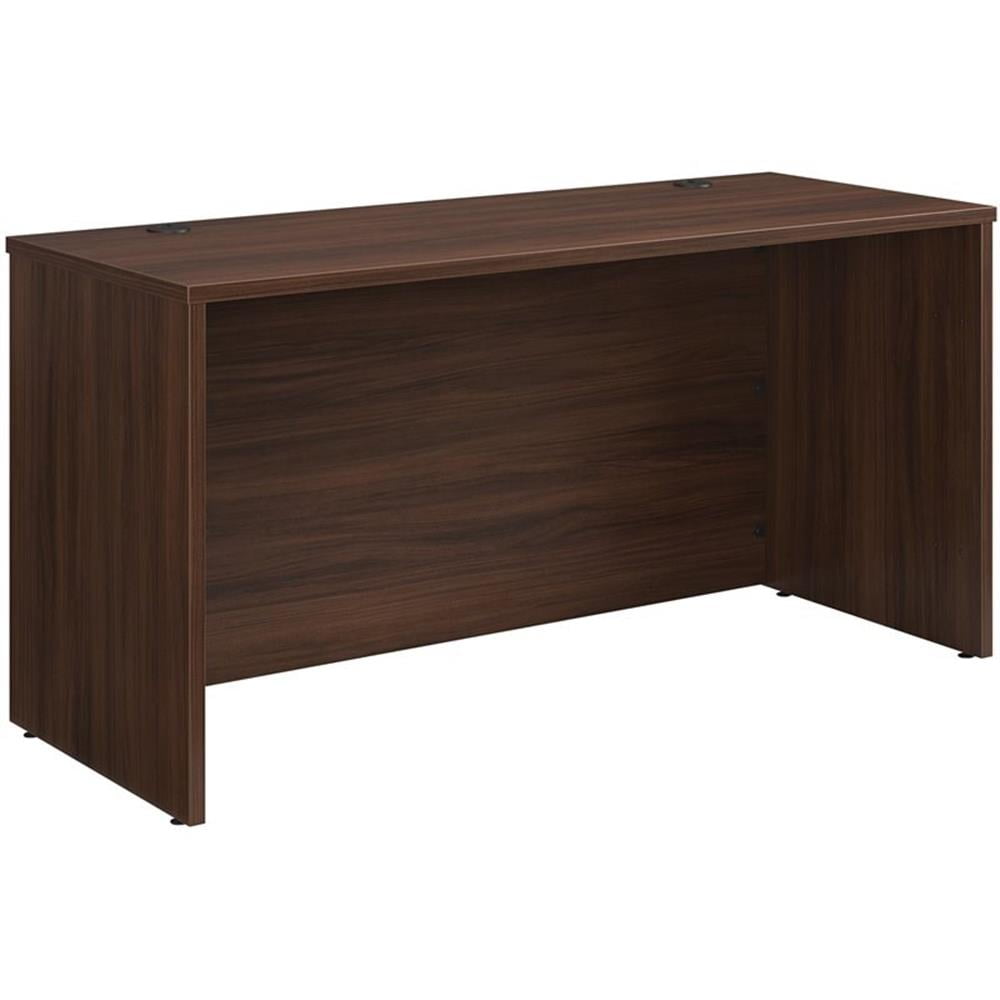 Pemberly Row Engineered Wood 60" x 24" Computer Desk in Noble Elm / Brown - Walmart.com