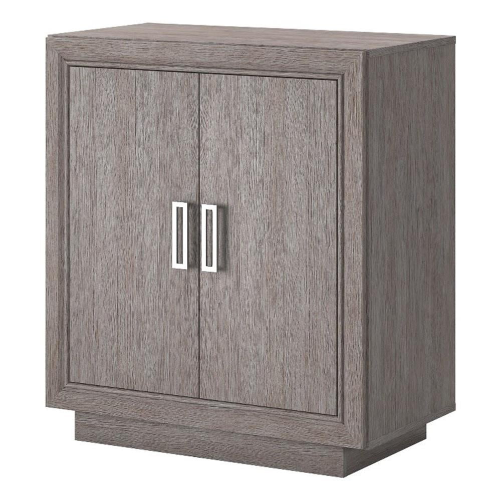 Pemberly Row Engineered Wood Base Cabinet in Ashen Oak Finish - Walmart.com