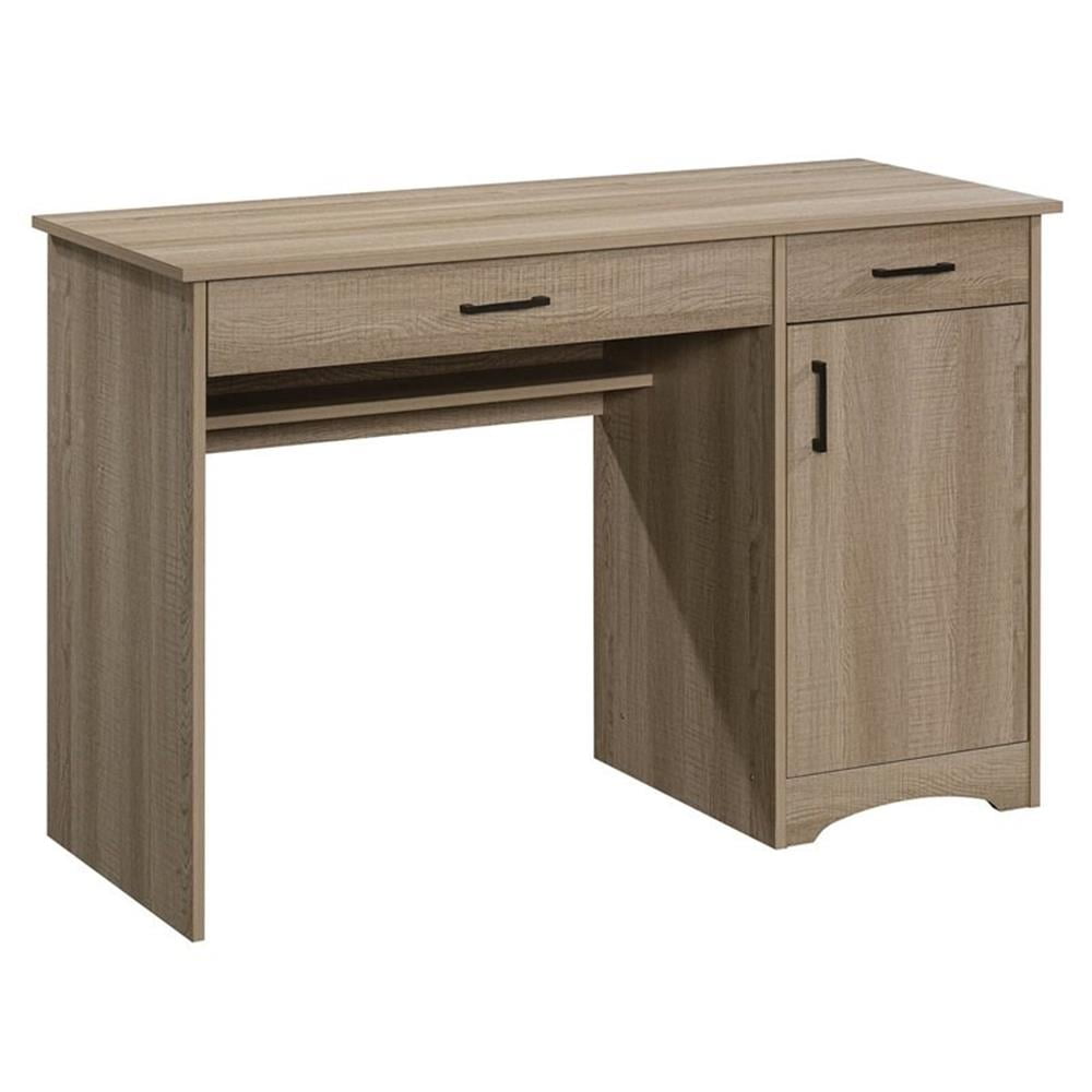 Pemberly Row Engineered Wood Computer Desk in Summer Oak - Walmart.com