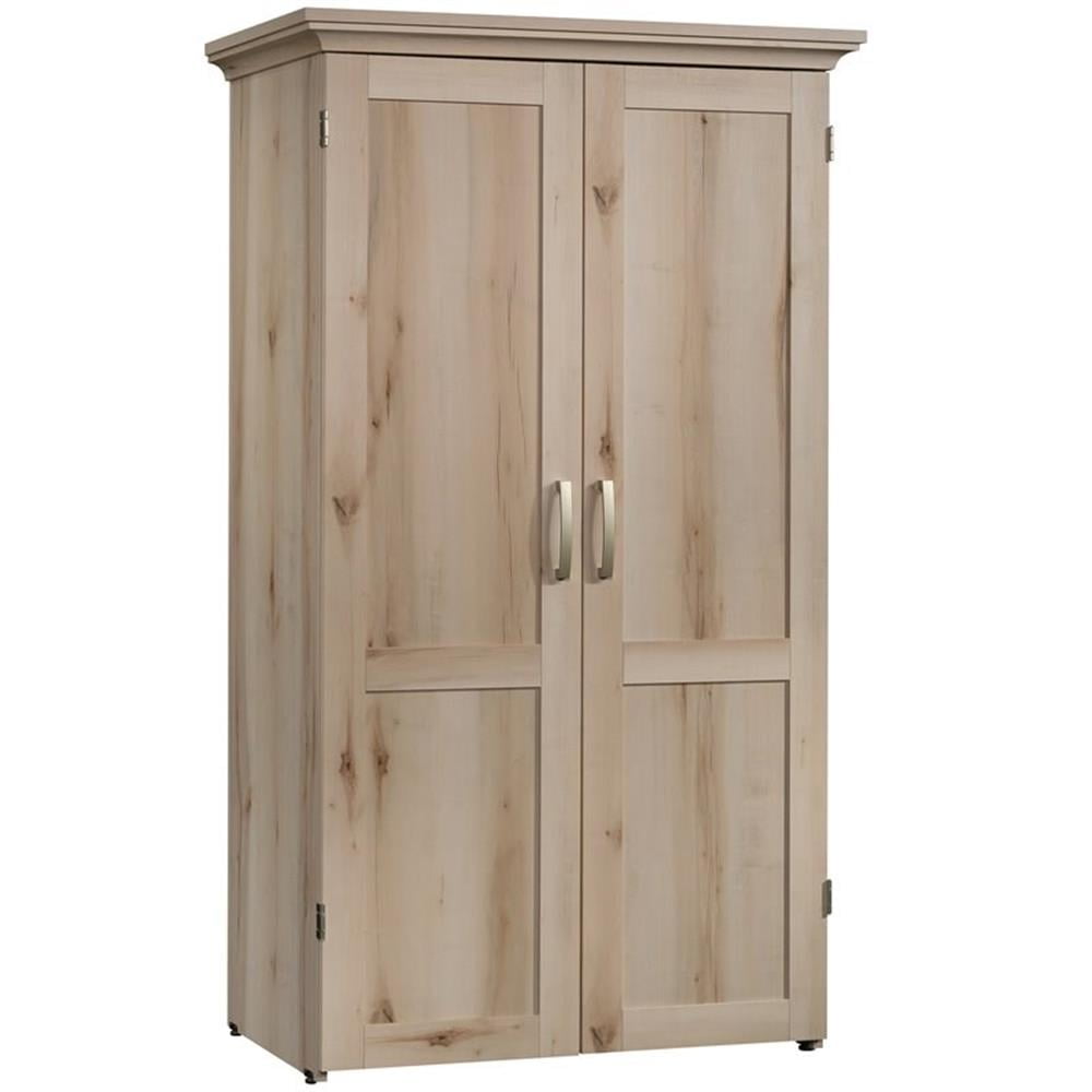 Pemberly Row Craft Armoire, Large Multi-Purpose Storage, Sewing Cabinet ...