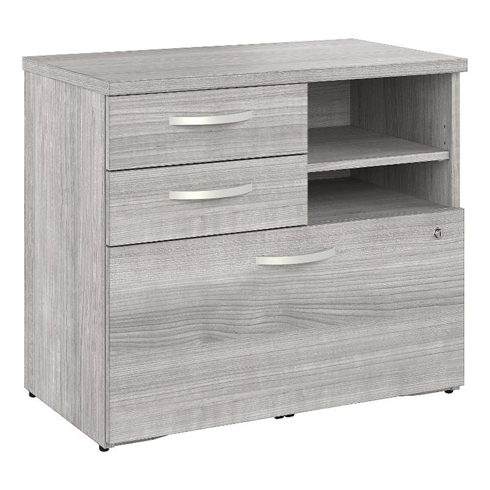 Pemberly Row Engineered Wood Office Storage Cabinet with Drawers ...