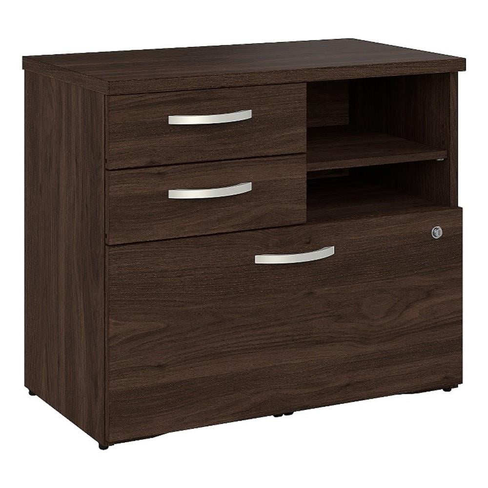 Pemberly Row Engineered Wood Office Storage Cabinet with Drawers in ...