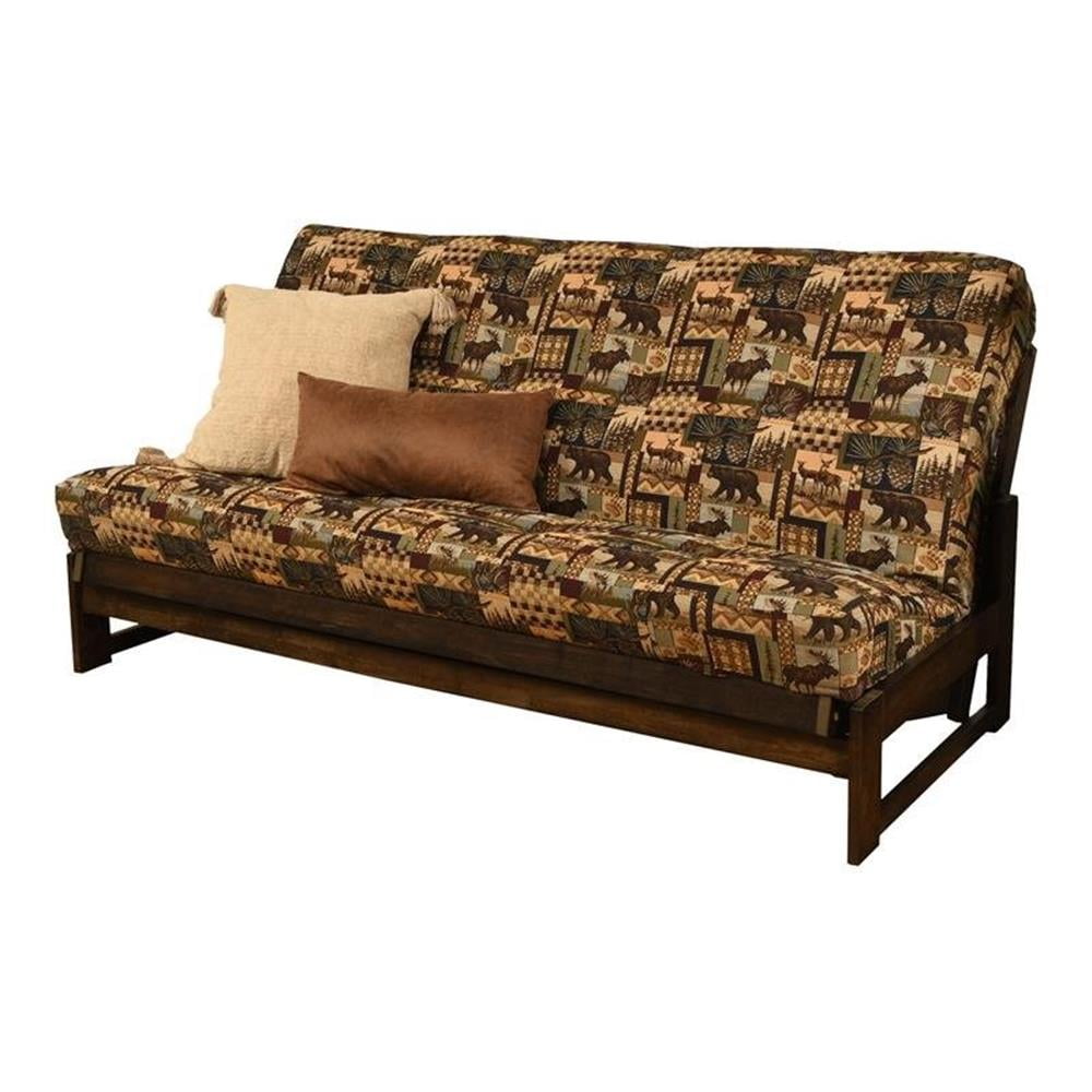 Pemberly Row Full-size Futon Mattress, High Density Foam, Brown Peter's ...