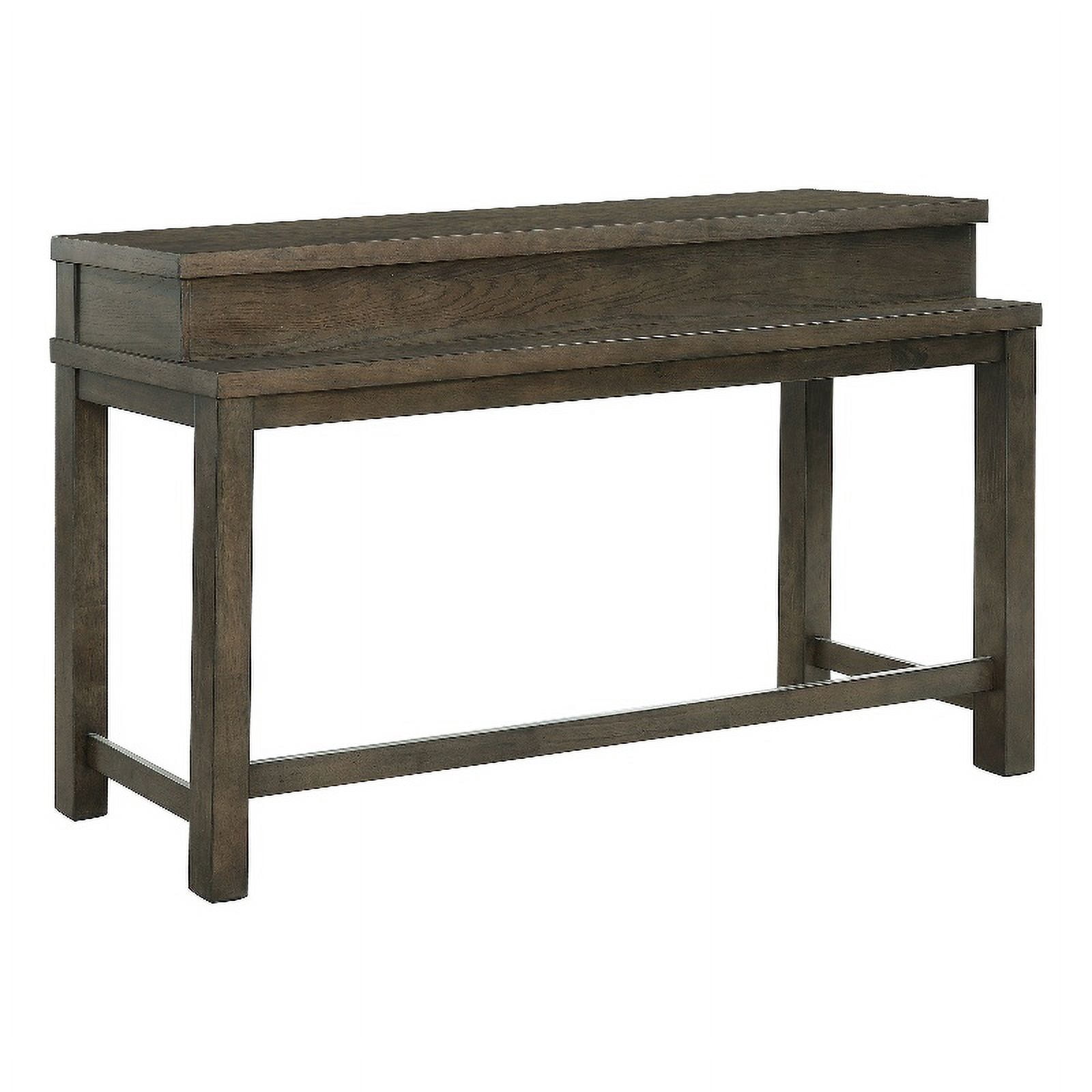Pemberly Row Gathering Sofa Table in Brown Wood Finish by Pemberly Row ...