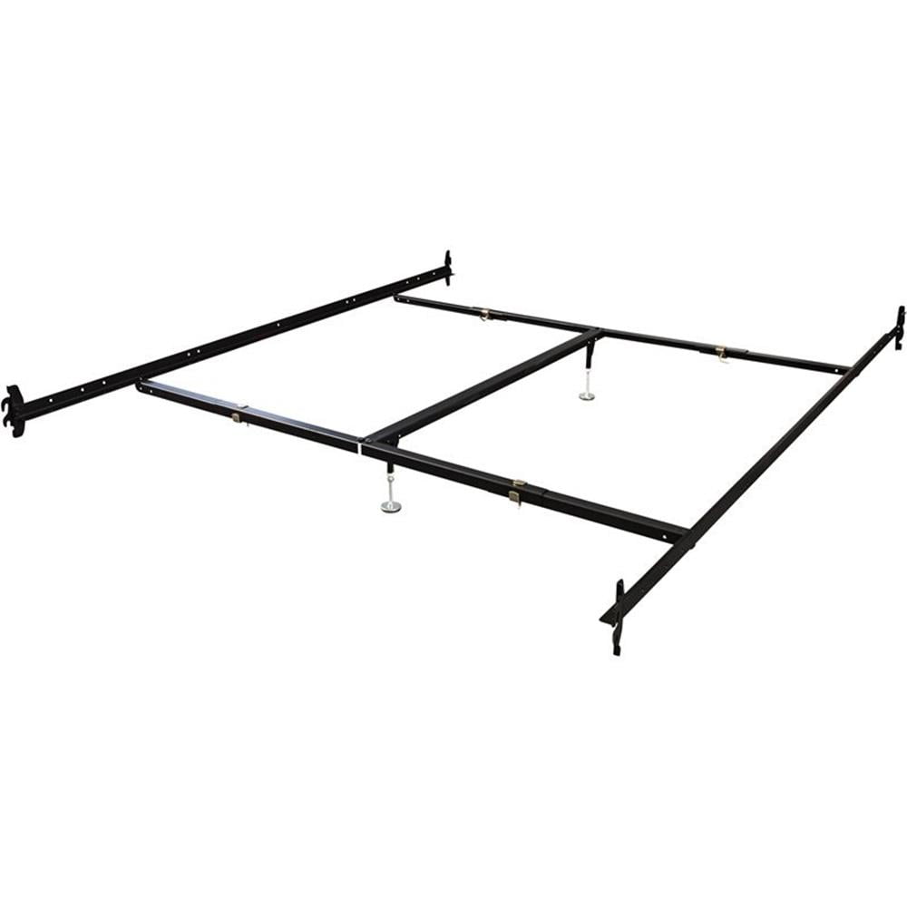 Pemberly Row Hook On Bed Rails California King with Center Support and ...