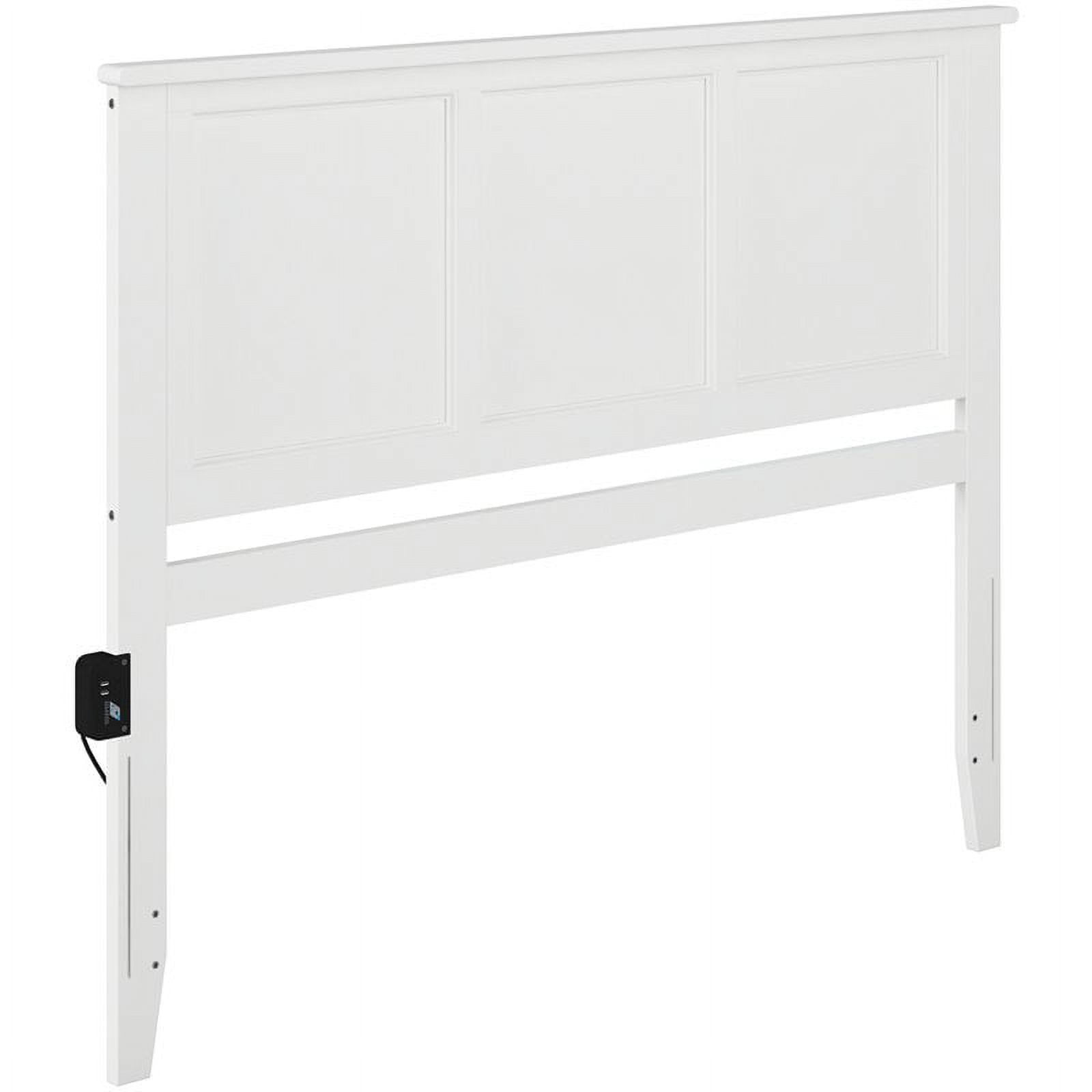 Pemberly Row King Panel Headboard in White - Walmart.com