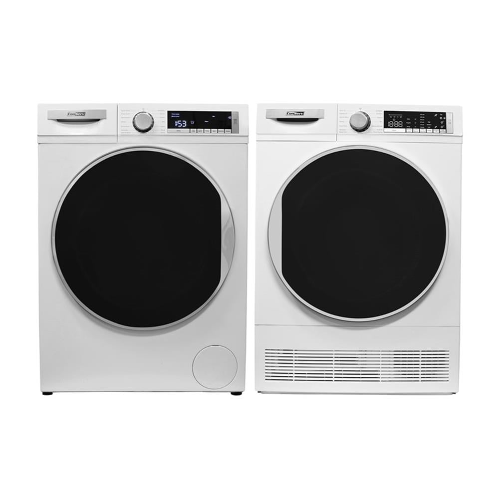 Pemberly Row Luxury Washer 2.2cf 110V+Condensing Dryer 4cf 220V ...