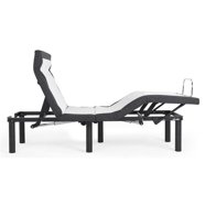 Split King Adjustable Bed Frame with Massage,USB Ports,Head/ Foot Tilt ...