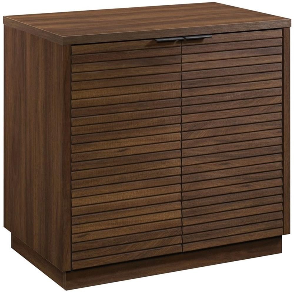 Pemberly Row Mid-Century Engineered Wood Utility Stand in Mahogany ...