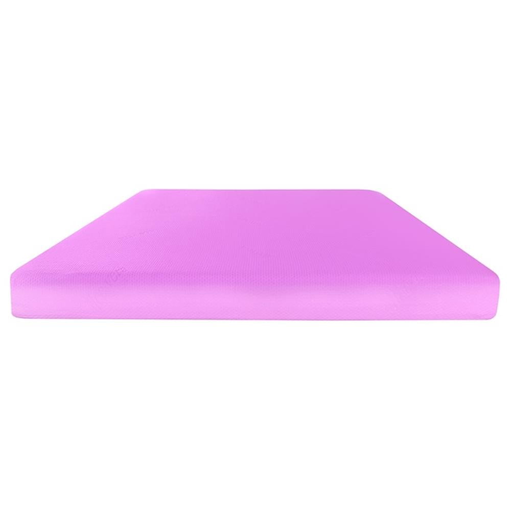 Pemberly Row Modern 6-Inch Polyurethane Full Mattress in Pink - Walmart.com