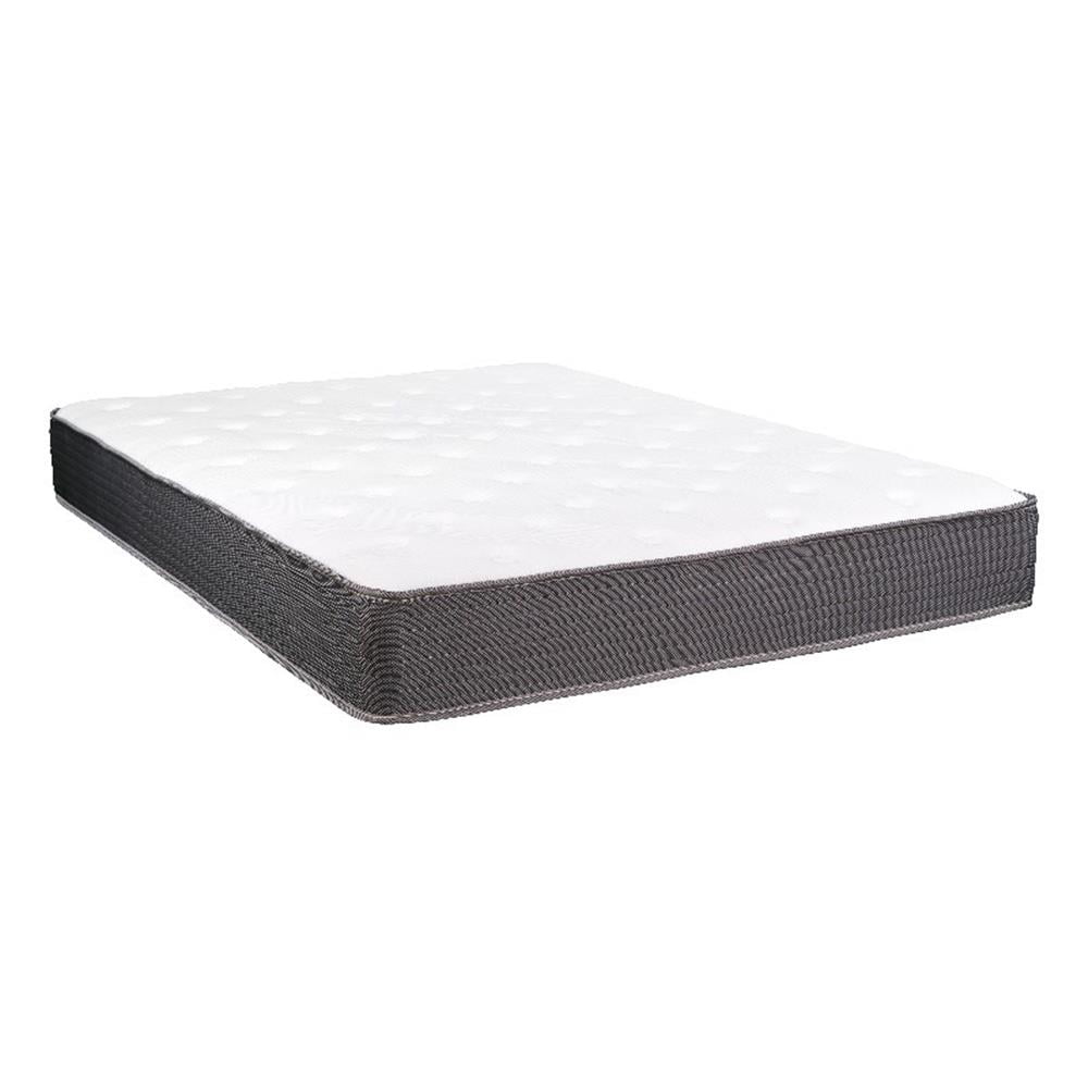 Pemberly Row Modern 8-Inch Polyurethane Full Mattress in White ...