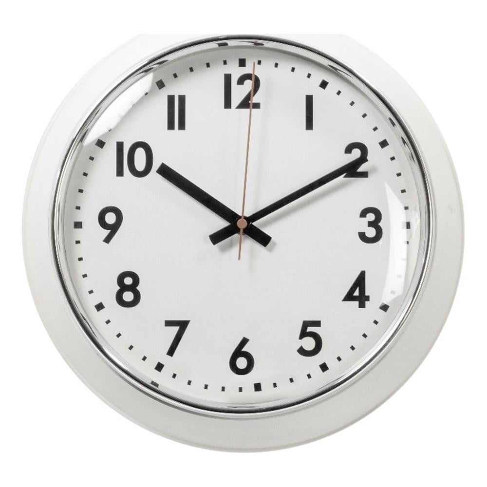 Pemberly Row Modern / Contemporary 12 inches Retro Round Wall Clock ...