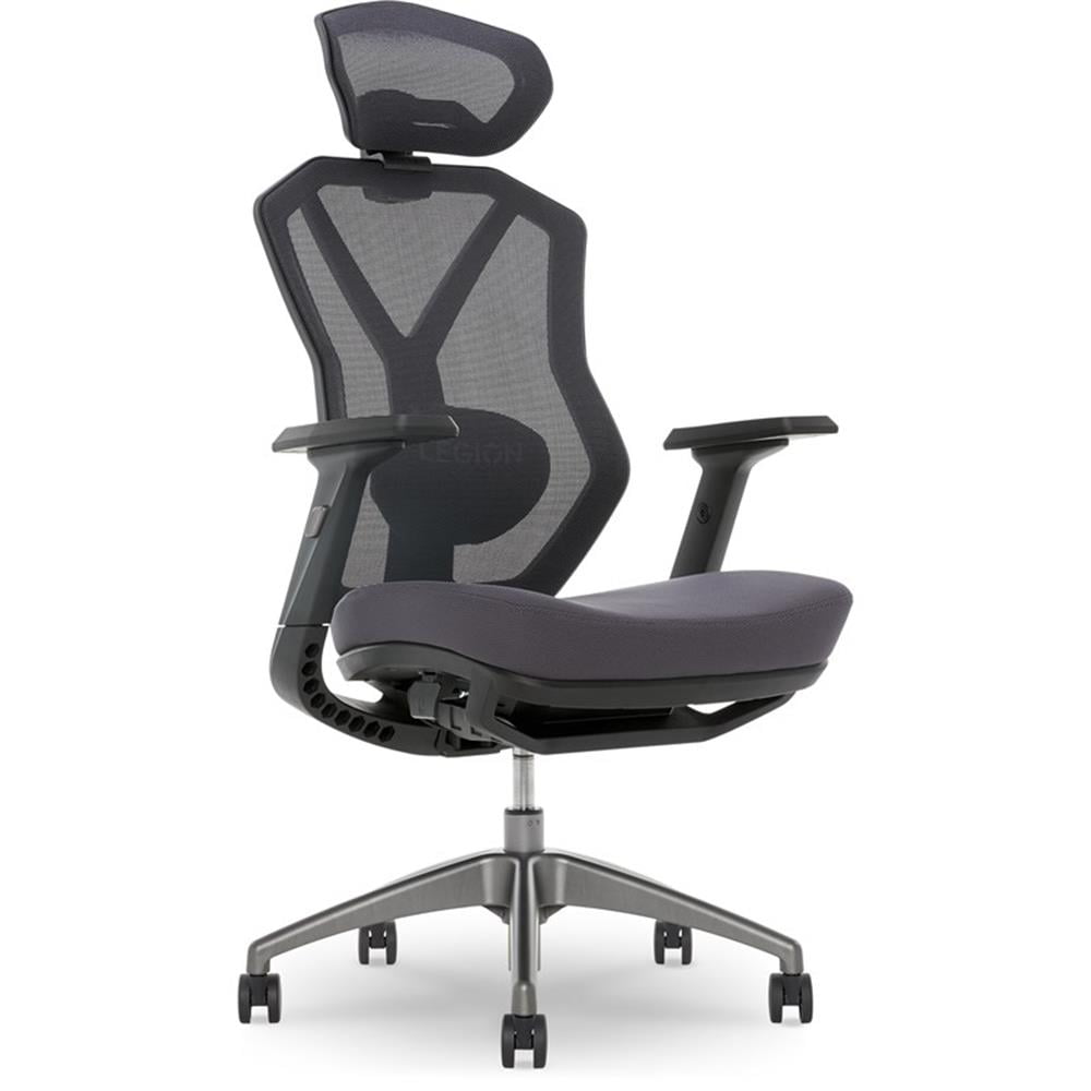 Pemberly Row Modern / Contemporary Mesh Gaming Chair Space Gray ...