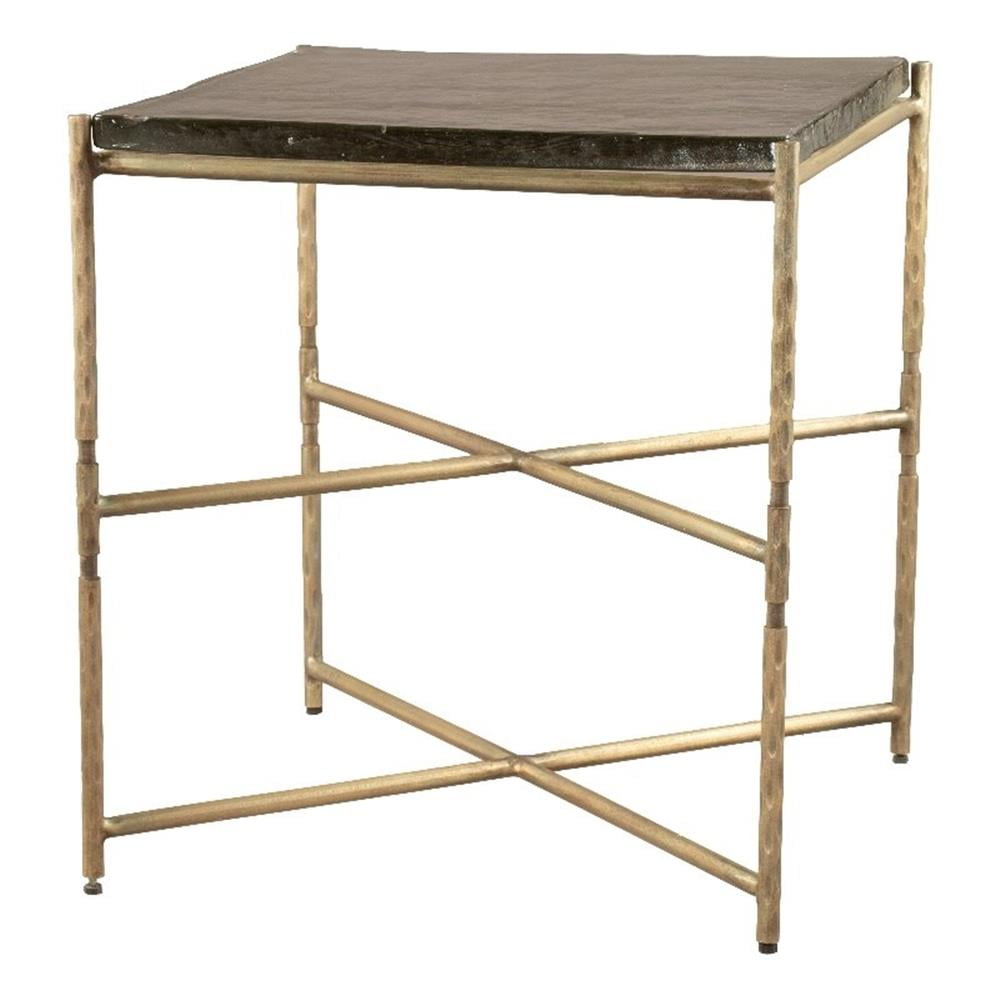Pemberly Row Modern / Contemporary Metal Side Table Gold Finish ...