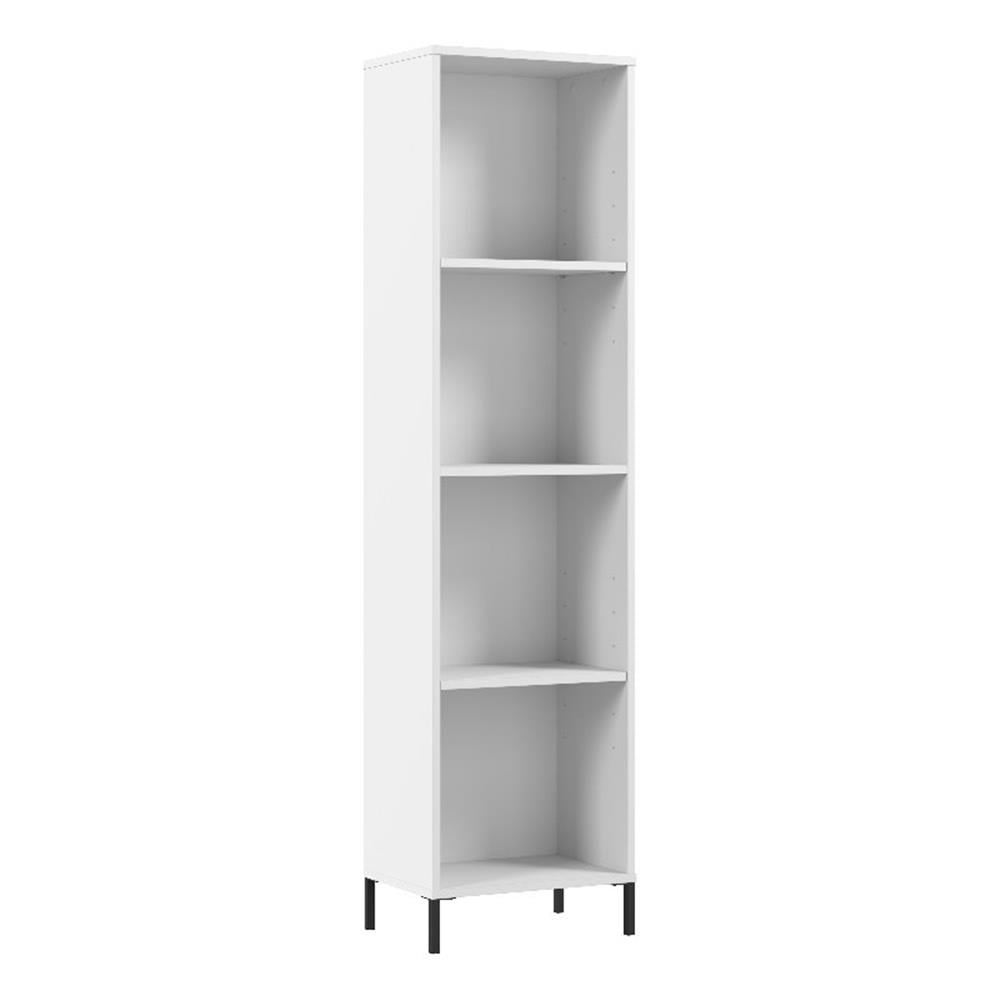 Pemberly Row Modern / Contemporary Narrow Bookcase - Engineered Wood ...