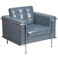Pemberly Row Modern / Contemporary Reception Chair in Gray - Walmart.com