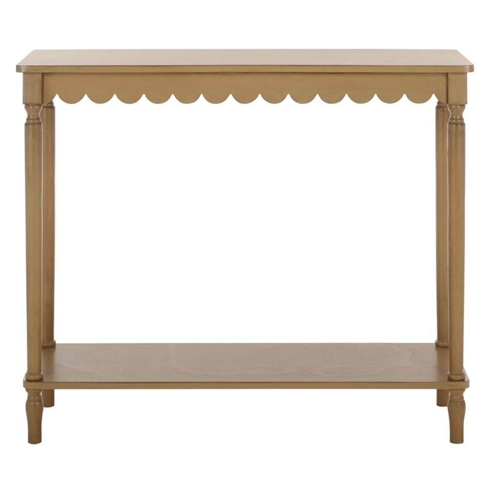 Pemberly Row Modern / Contemporary Wood Console in Brown Finish ...
