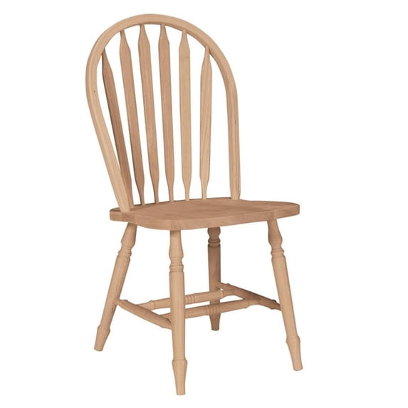 Pemberley Row Solid Hardwood Wood Chair Dining Height Fully Assembled ...